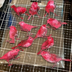 Tim Holtz Silhouette Birds Sizzix Thinlits Dies - Etsy