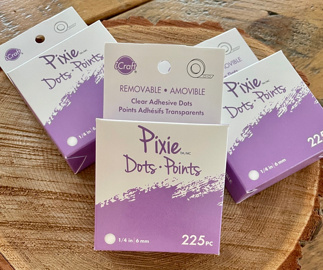 Icraft Pixie Dots Points Removable Adhesive Dots Temporary Adhesive ...
