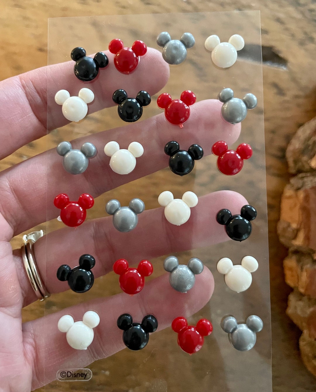 Disney Sticky Brads EK Success Disney Mickey Mouse Stickers - Etsy