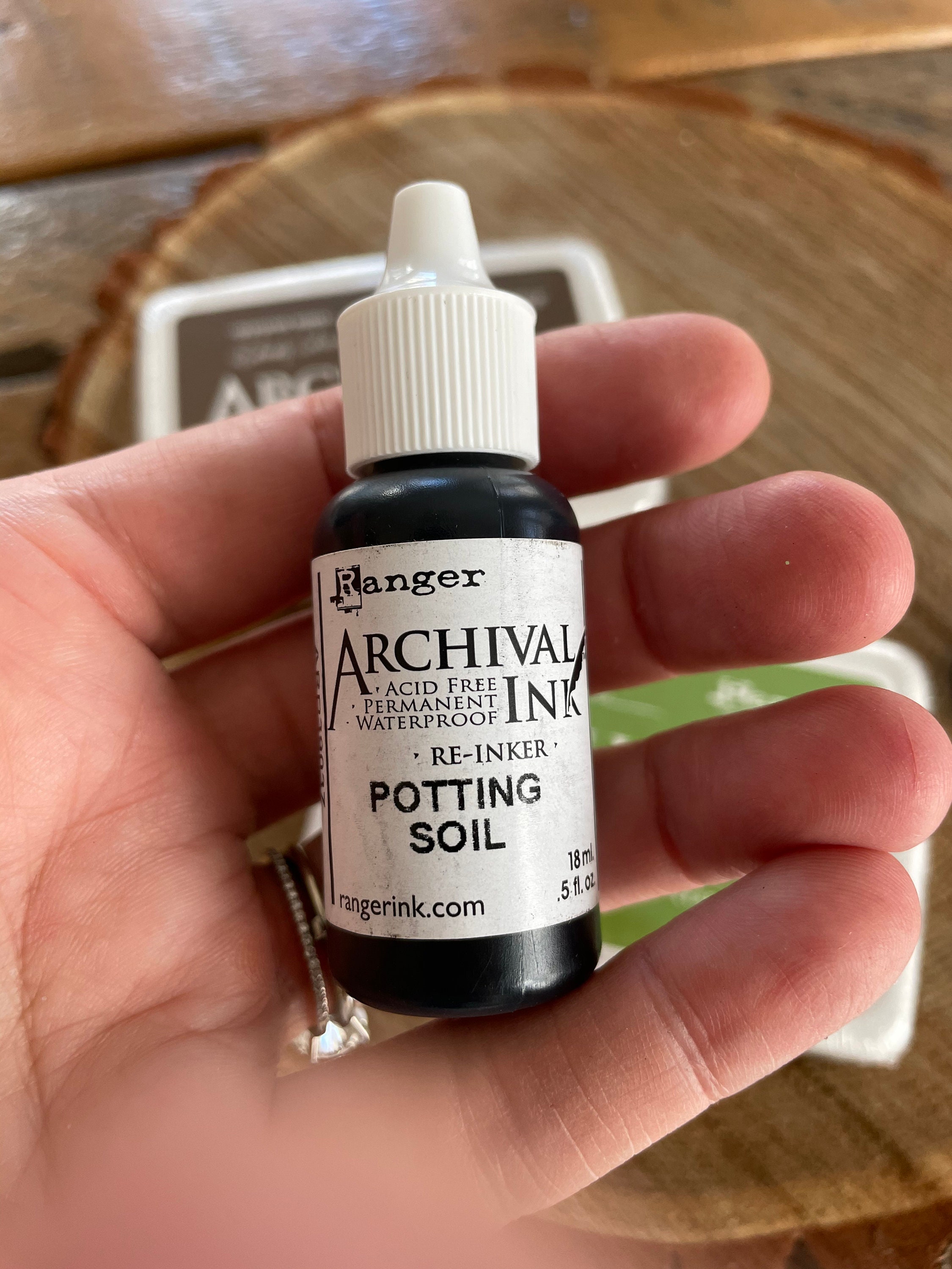 Potting Soil Archival Ink Pads and Ink Refills by Wendy Vecchi | Etsy