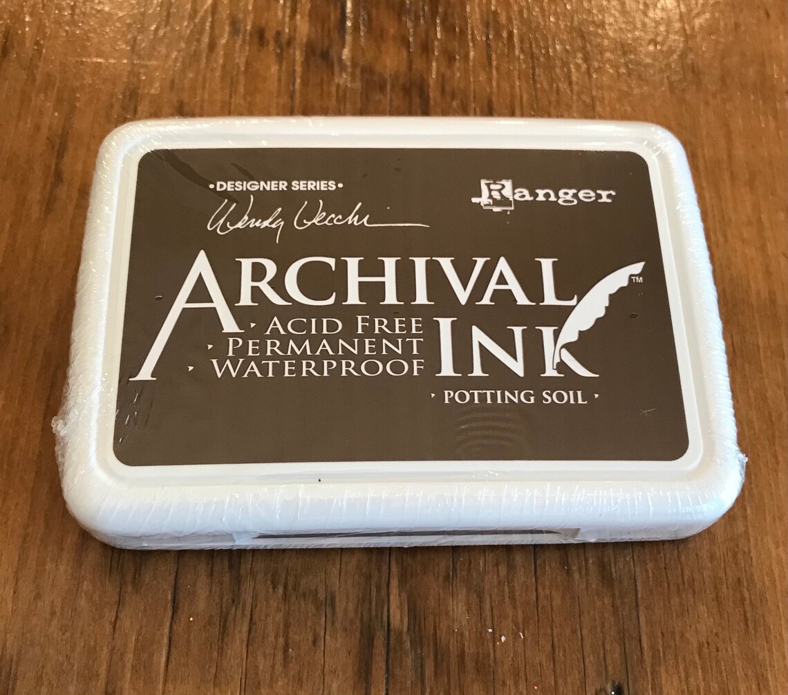 Potting Soil Archival Ink Pads and Ink Refills by Wendy Vecchi & Ranger ...