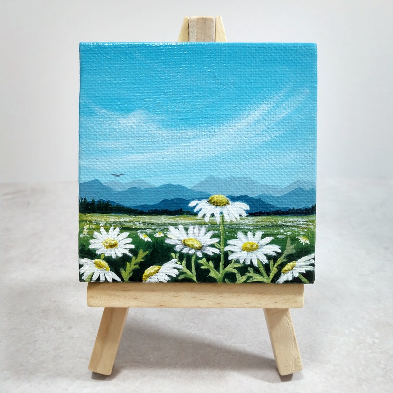 Mini Canvas Painting - Etsy