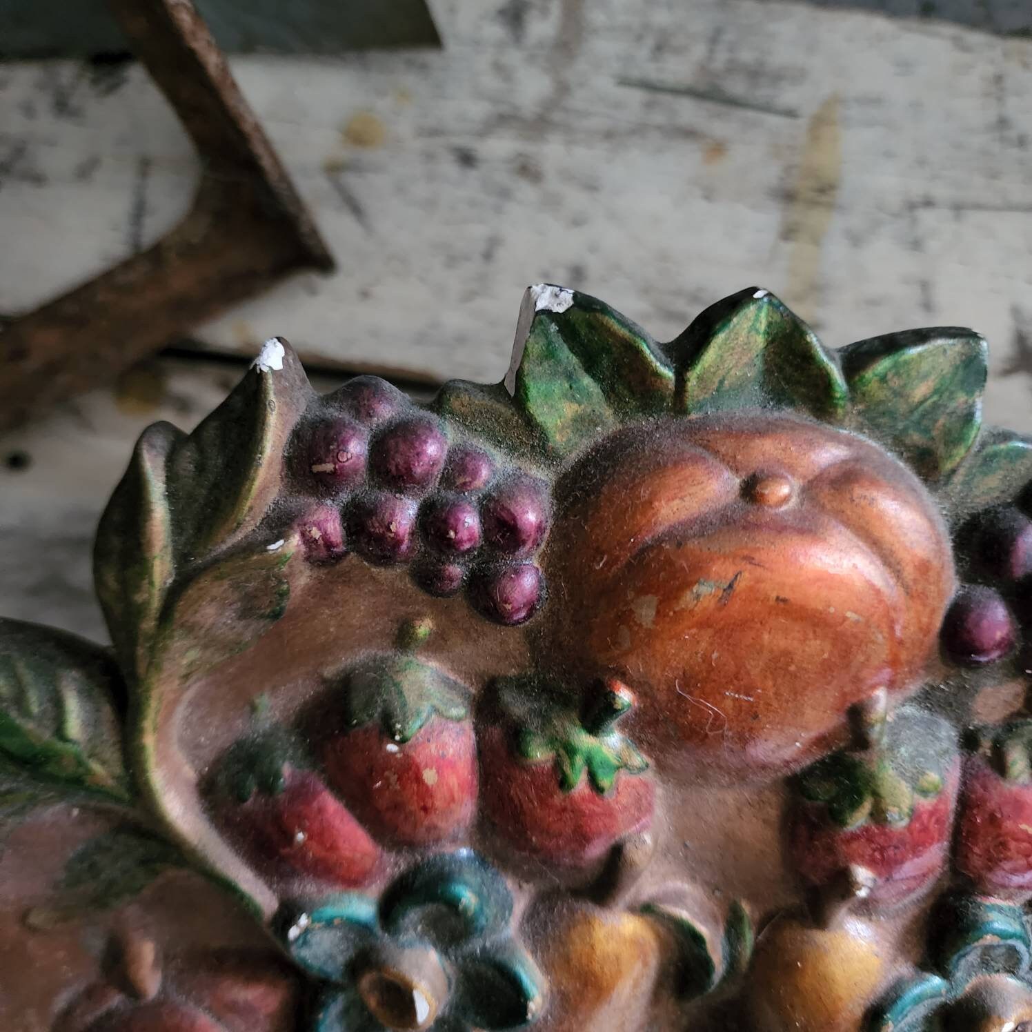 Vintage Chalkware / Vintage Wall Decor / Vintage Home / - Etsy