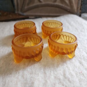 Vintage Salt Dips / Antique Salt Dips / Antique Glass / Vintage Glass ...