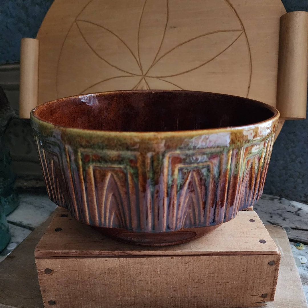 Vintage Haeger Bowl / Haeger Ironstone / Haeger Pottery / Vintage ...