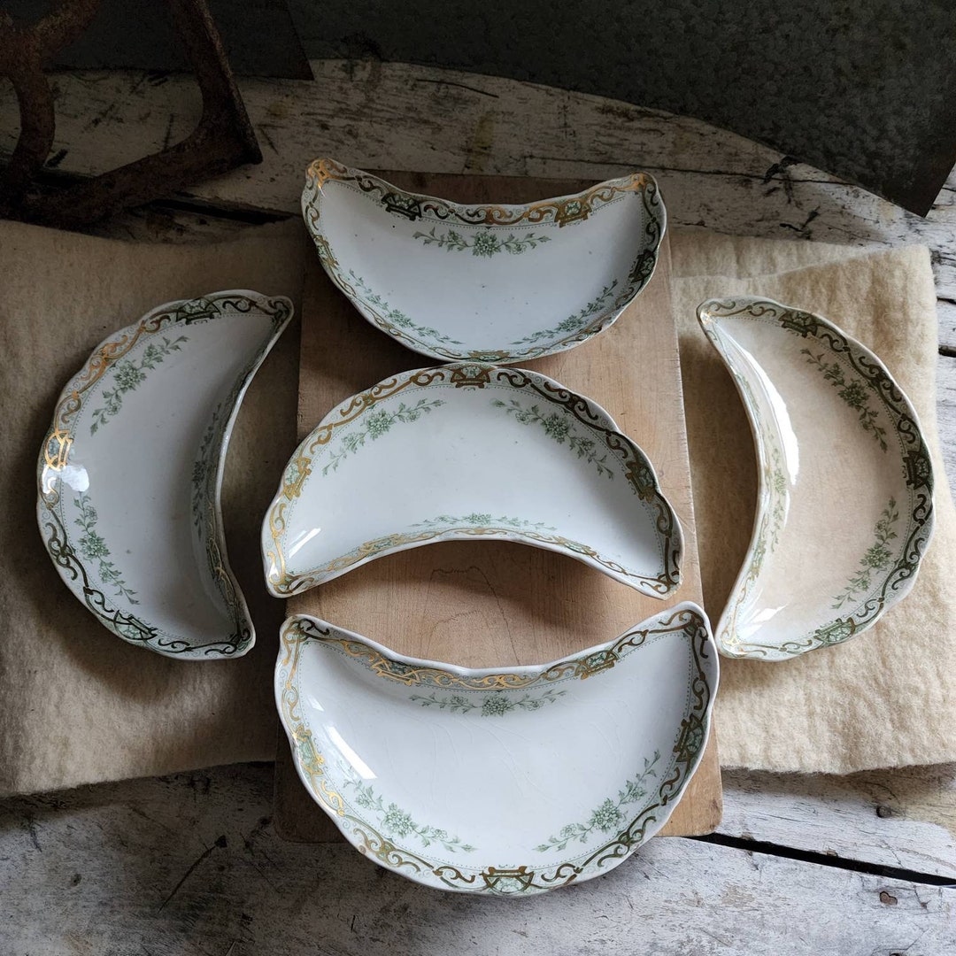 Antique Dishes / Henry Alcock / Vintage Ironstone Bone Dishes / Vintage ...