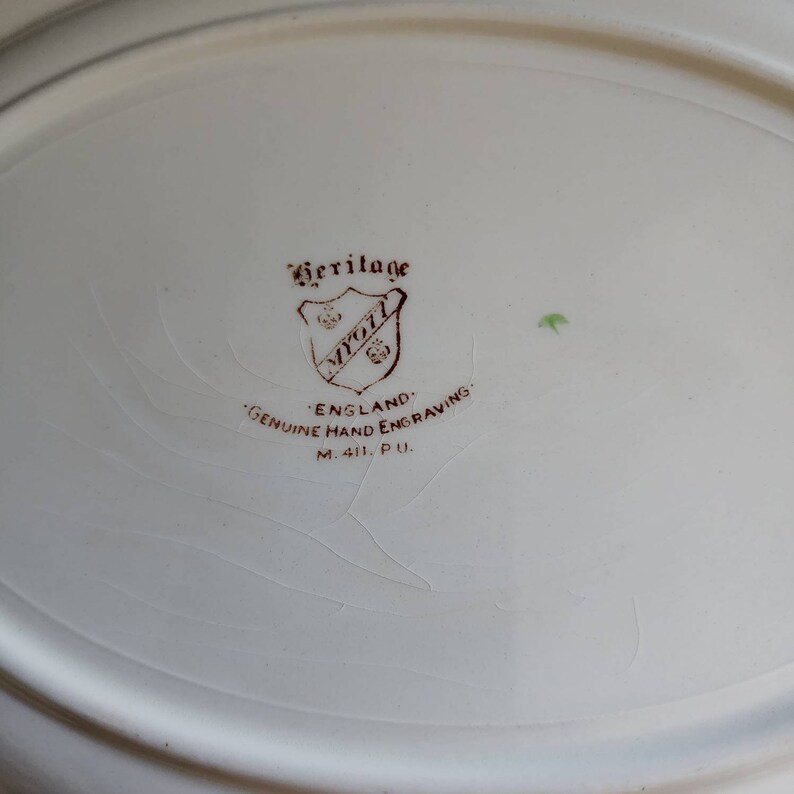 Vintage Myott / Staffordshire / Vintage English Dishes / Heritage ...