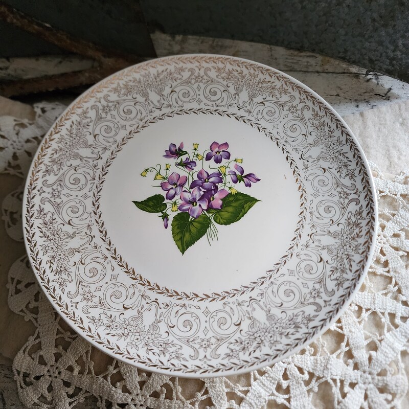 Violet Dishes - Etsy
