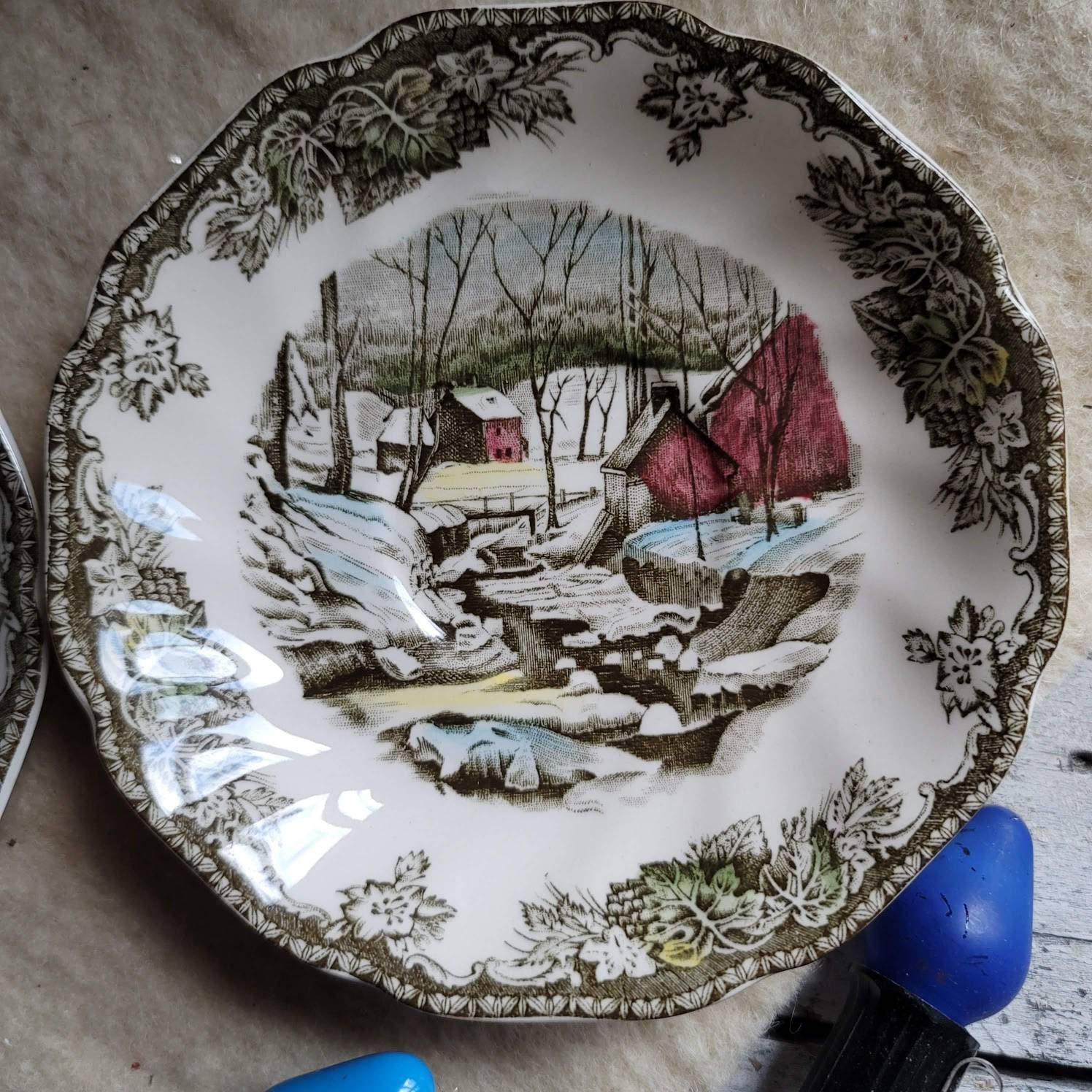 Vintage Transferware / Johnson Brothers Dishes / Vintage - Etsy