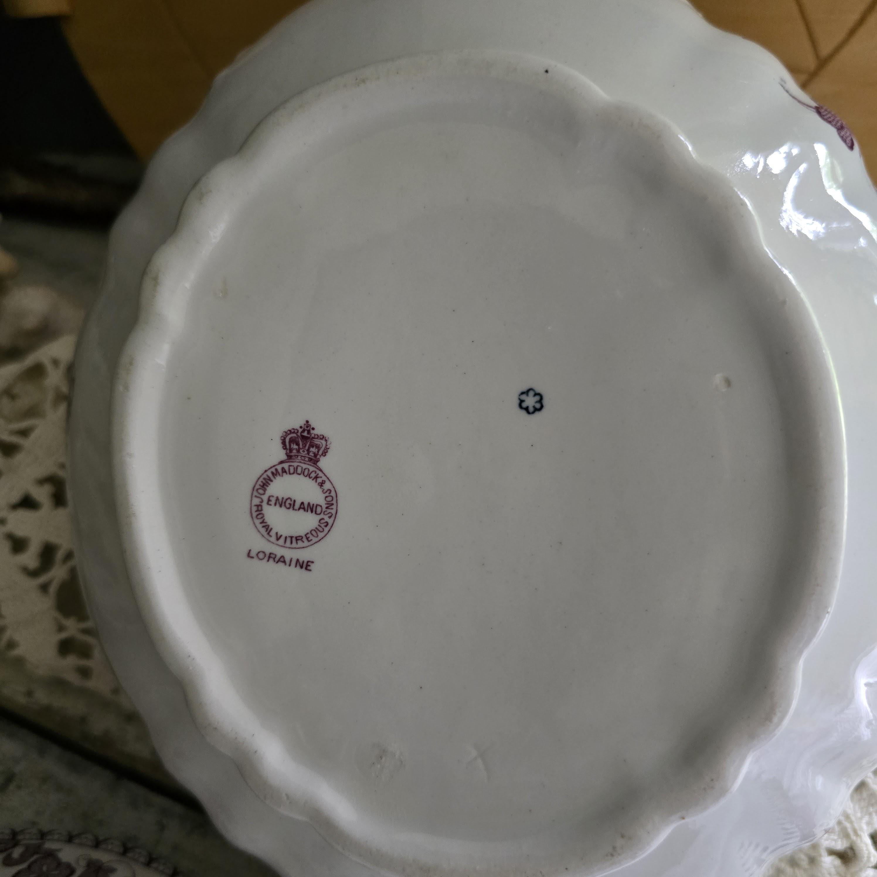 John Maddock Pottery / Lorraine / Violet Color / Maddock ...
