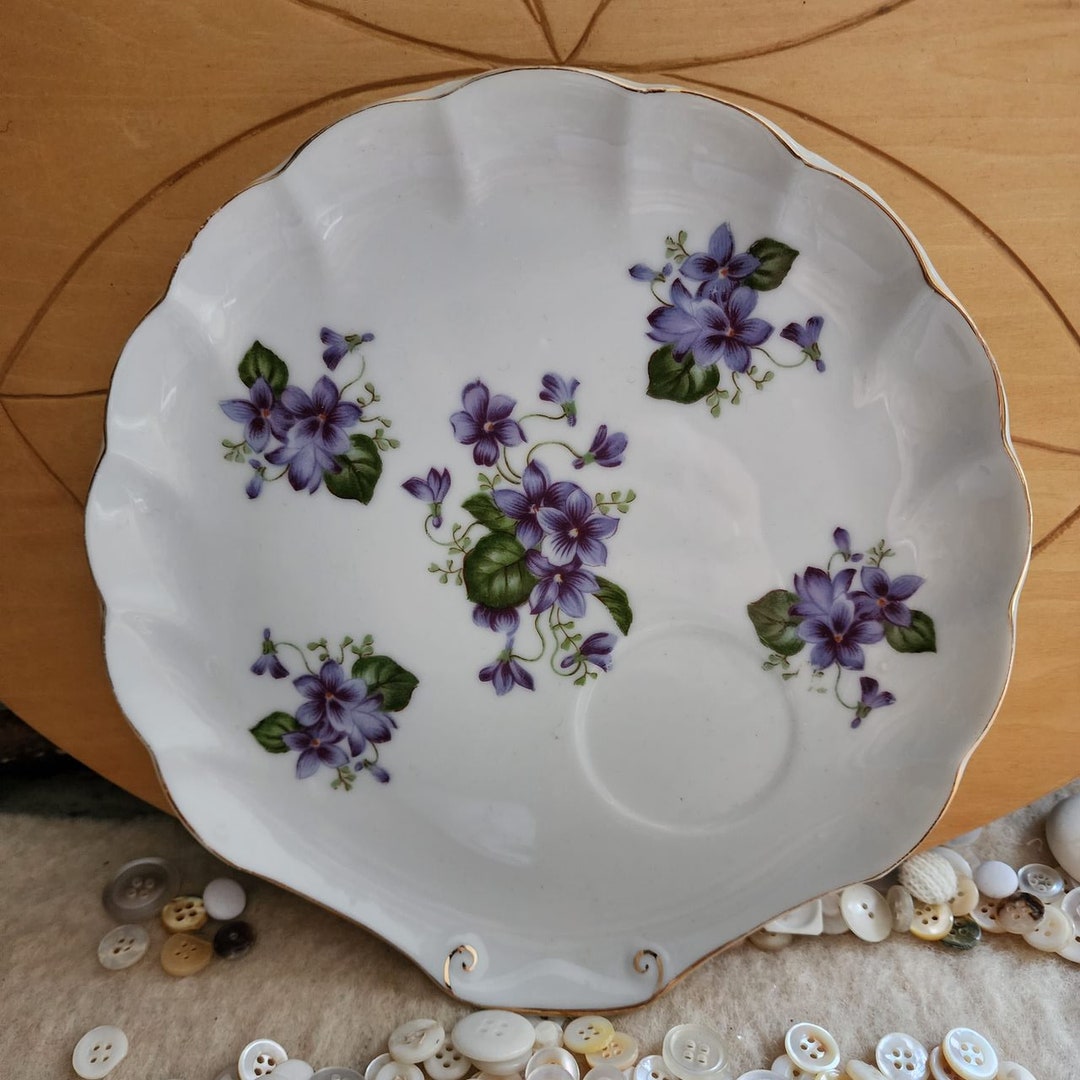 Vintage Lefton Violets / Lefton / Vintage Violets / Vintage China ...