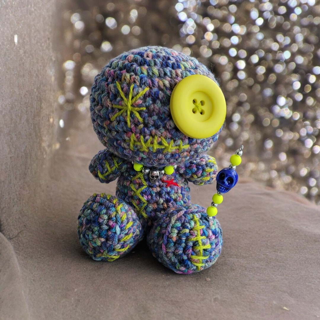 Creepy Cute Voodoo, Gothic Horror Doll, Voodoo, Scary Art Doll, Ready ...