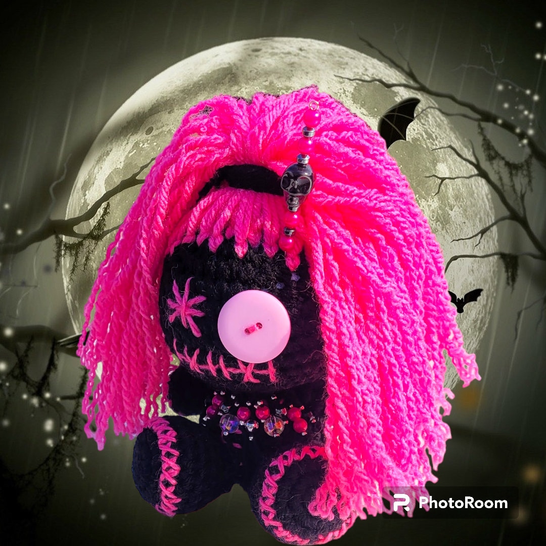 Voodoo Doll Creepy Cute Voodoo Gothic Horror Doll Zombie - Etsy