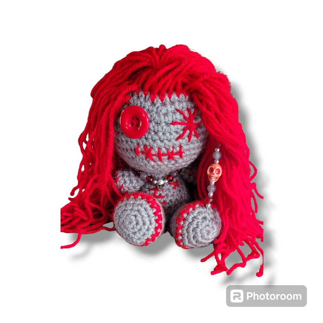 Creepy Cute Voodoo, Gothic Horror Doll, Voodoo, Scary Art Doll, Ready ...