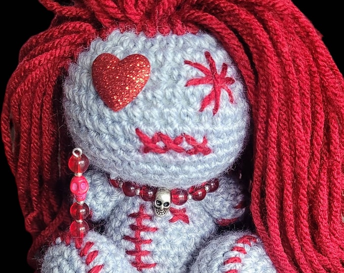 Creepy Cute Voodoo, Gothic Horror Doll, Voodoo, Ready to Ship, Free ...