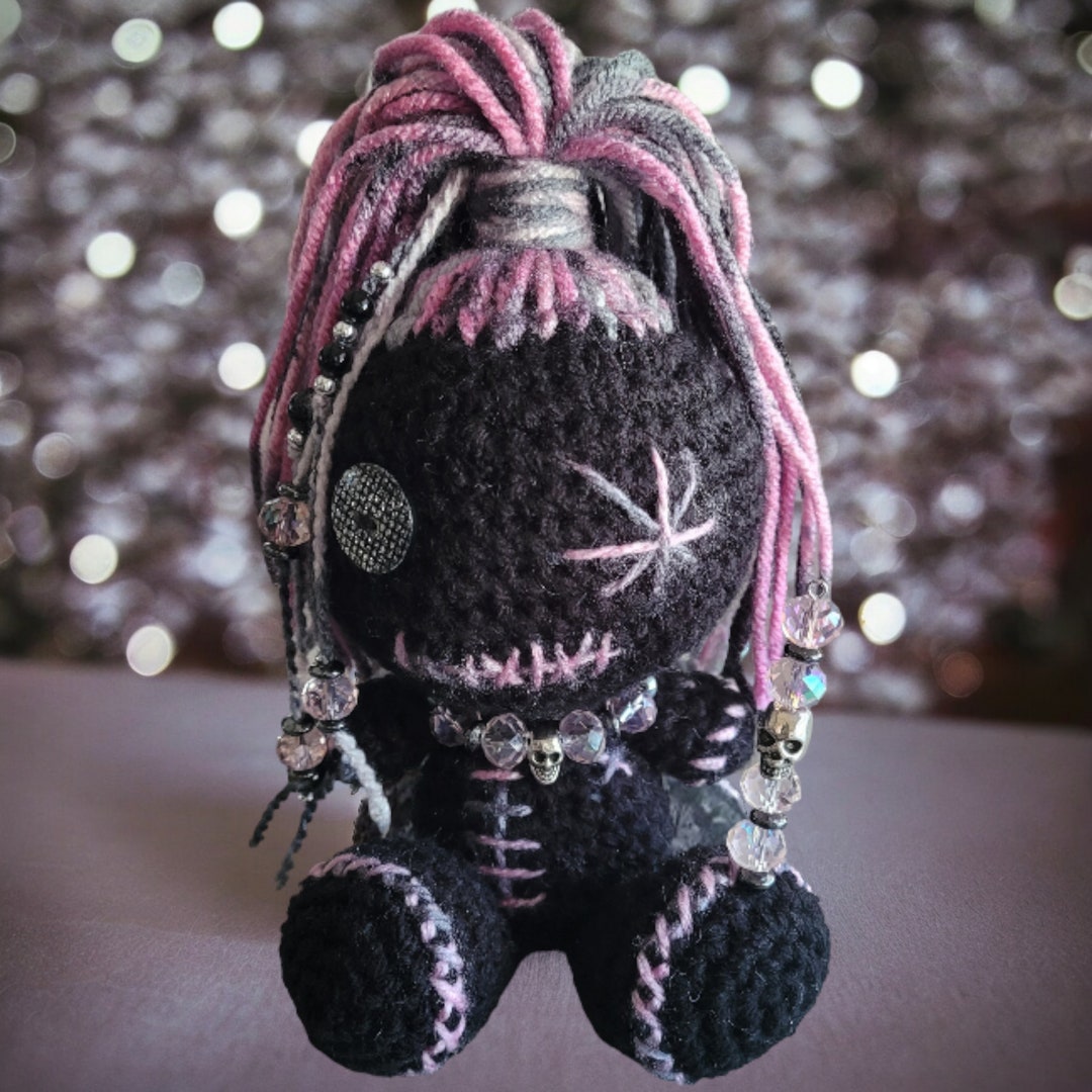 Creepy Cute Voodoo, Gothic Horror Doll, Voodoo, Scary Art Doll, Zombie ...