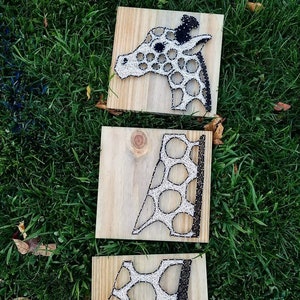 3 Piece Giraffe String Art - Etsy Canada