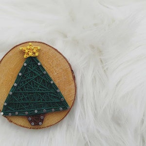 Christmas String Art Ornaments - Etsy