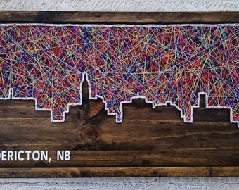 Cincinnati Skyline String Art Cincinnati String Art - Etsy
