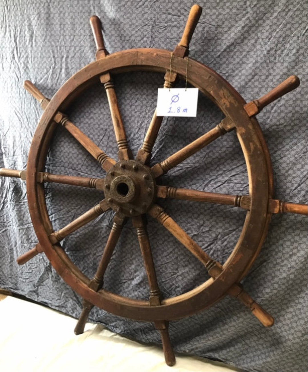 10-spoke Ship's Helm - Small Size - Etsy