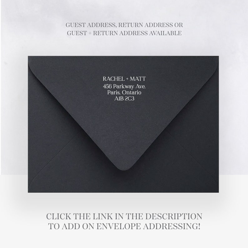 Black Envelopes | A7 Envelopes | 25 Pack - Etsy