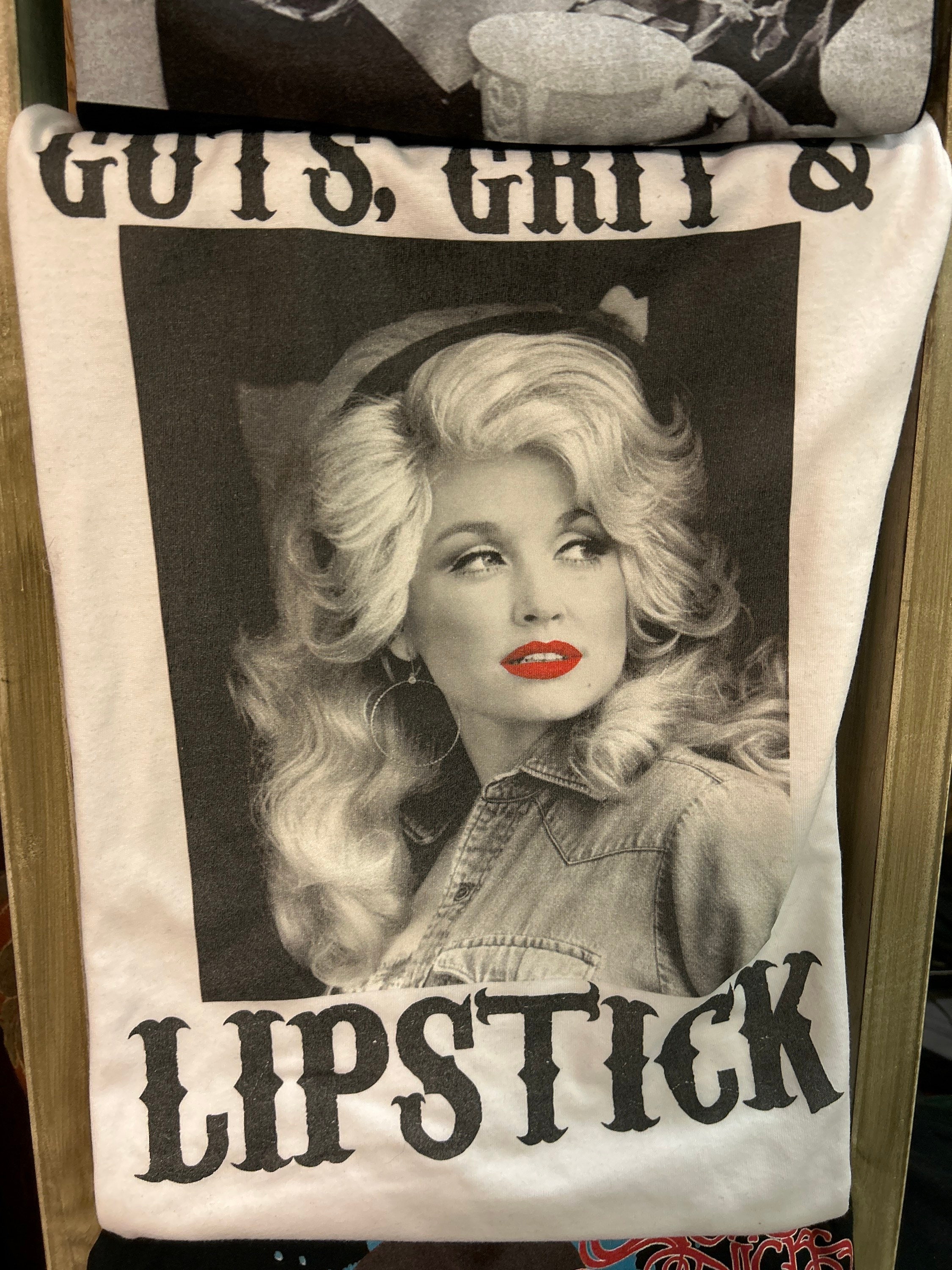 Guts, Grit, and Lipstick Tee - Etsy