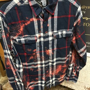 Custom Flannel Medium - Etsy