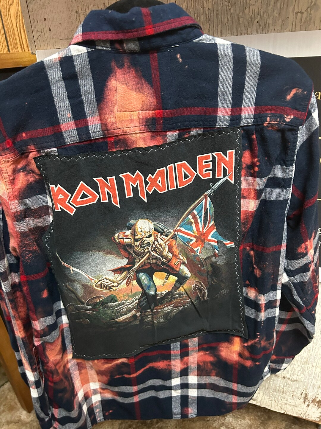 Custom Flannel Medium - Etsy