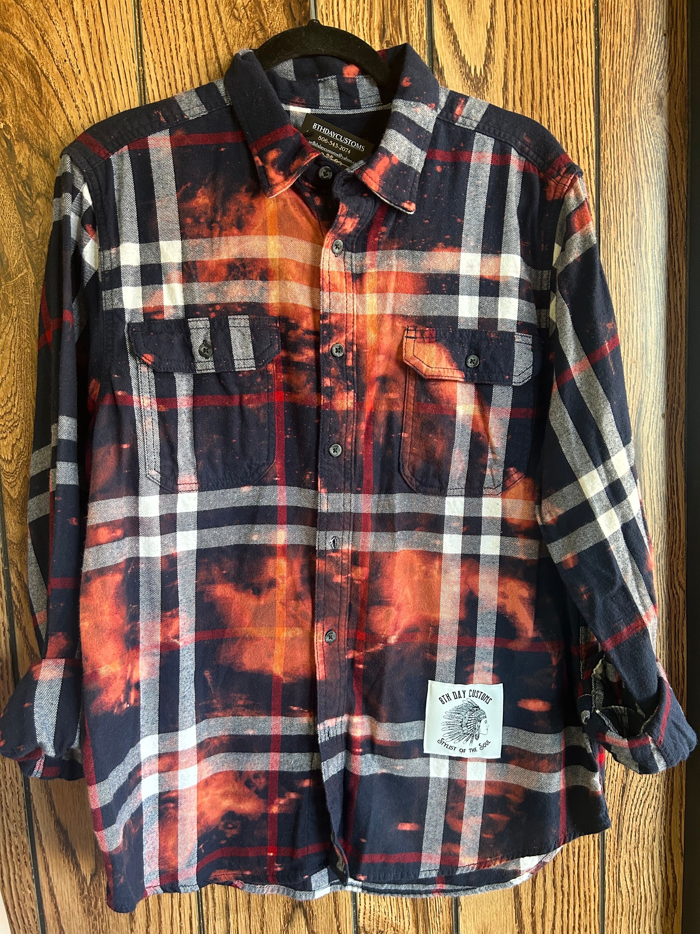 Custom Flannel- Large - Etsy