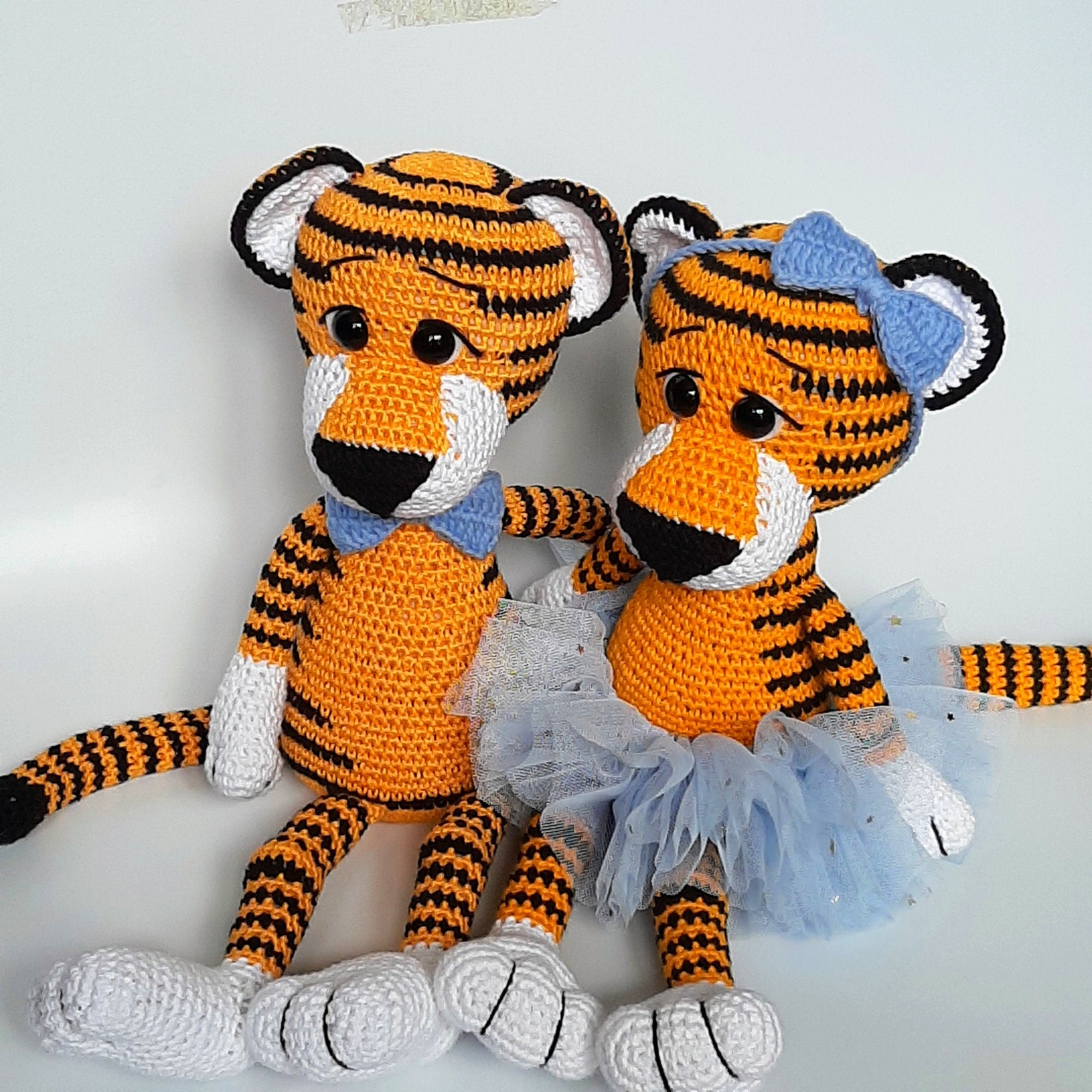 Delightful Tiger Crochet PATTERN Download: Amigurumi DIY Tutorial - Etsy