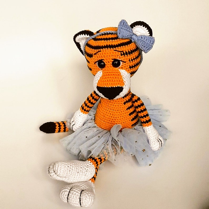 Delightful Tiger Crochet PATTERN Download: Amigurumi DIY Tutorial - Etsy