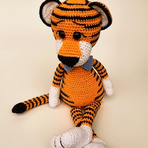 Delightful Tiger Crochet PATTERN Download: Amigurumi DIY Tutorial - Etsy