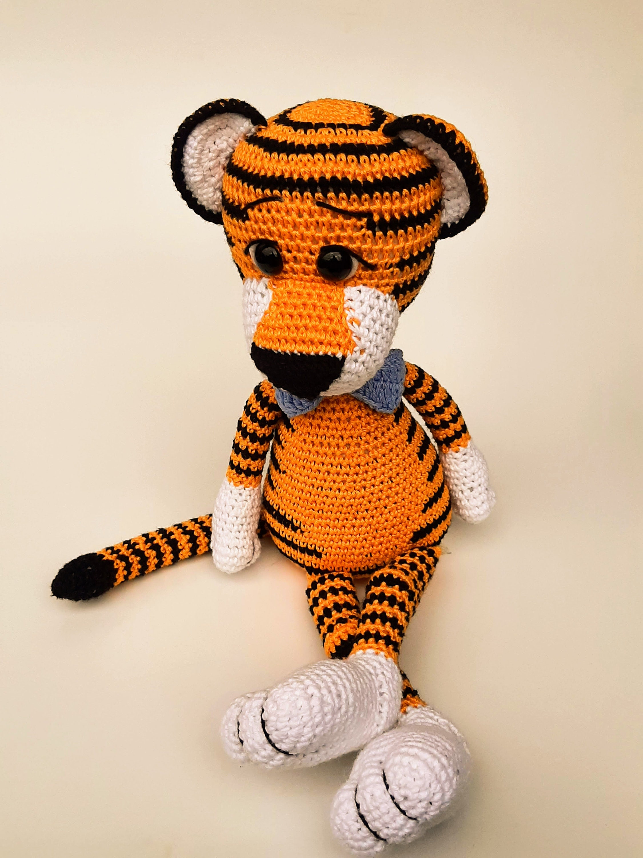 Delightful Tiger Crochet PATTERN Download: Amigurumi DIY Tutorial - Etsy