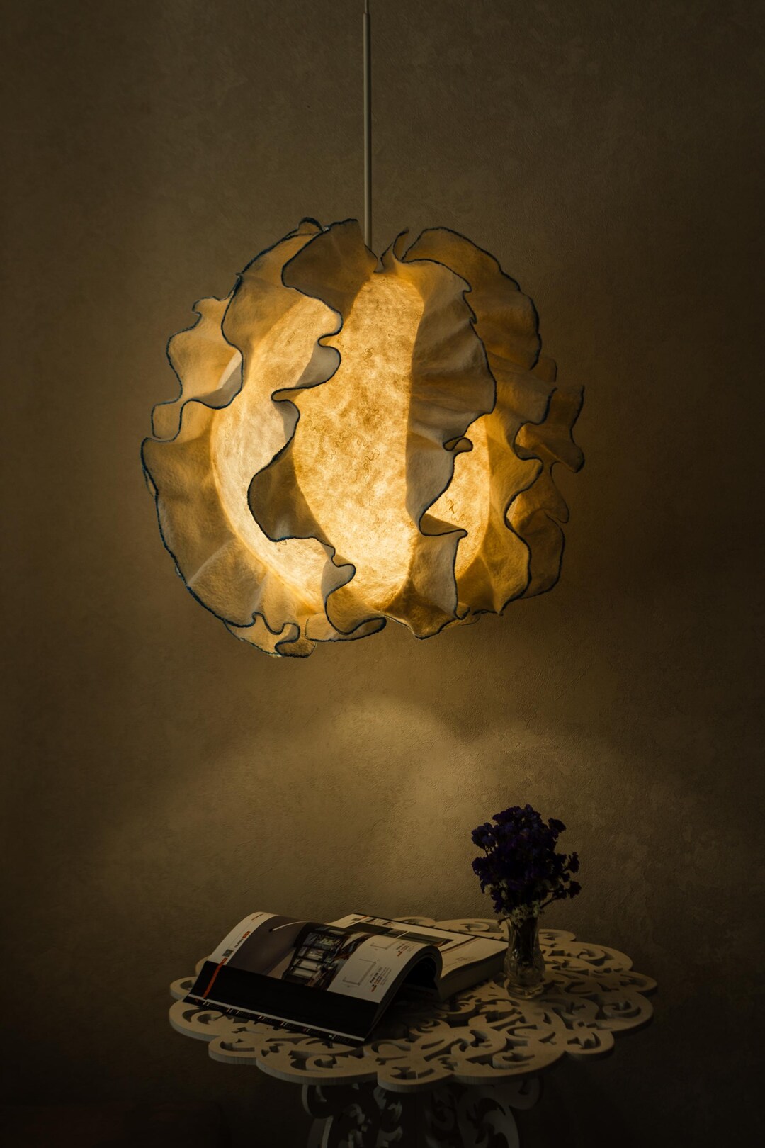 One of a Kind, Felted Lamp, Wool Lamp. Seller From Ukraine Ukraine Kyiv ...