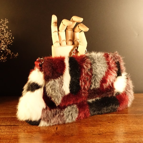 Fuzzy Tote Bag - Etsy