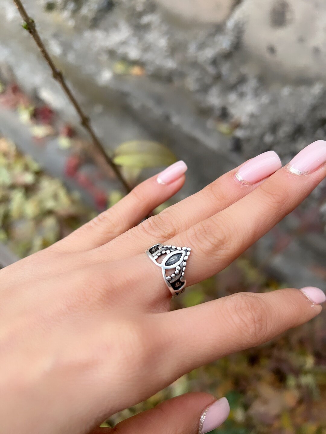 Sterling Silver 925 Armenian Ring , Crown Ring , Unique Jewelry ...