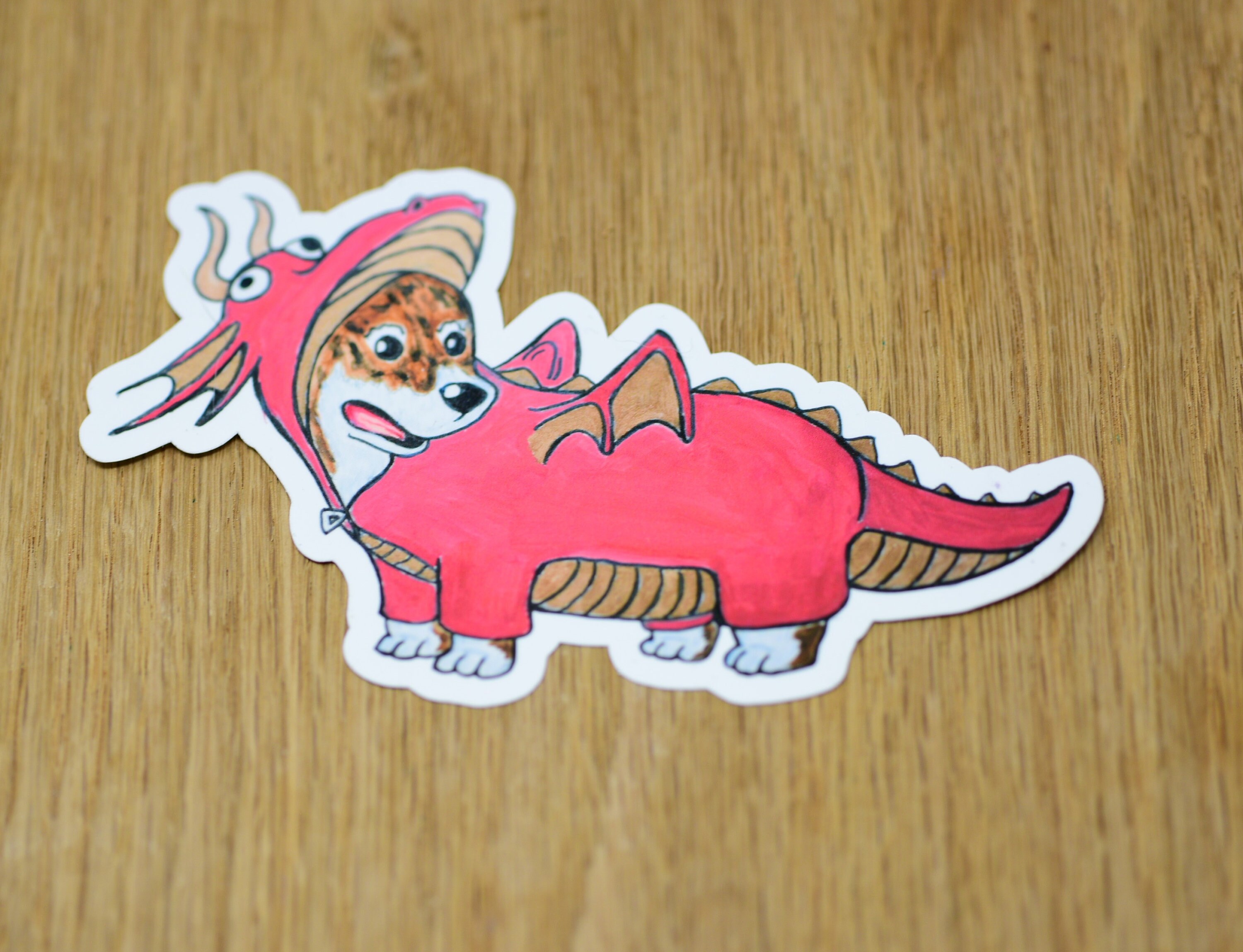 Dungeon Companions The Ferocious Dragon Corgi | Etsy