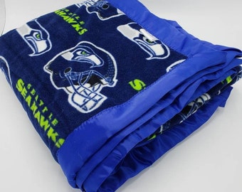 Seahawks blanket | Etsy