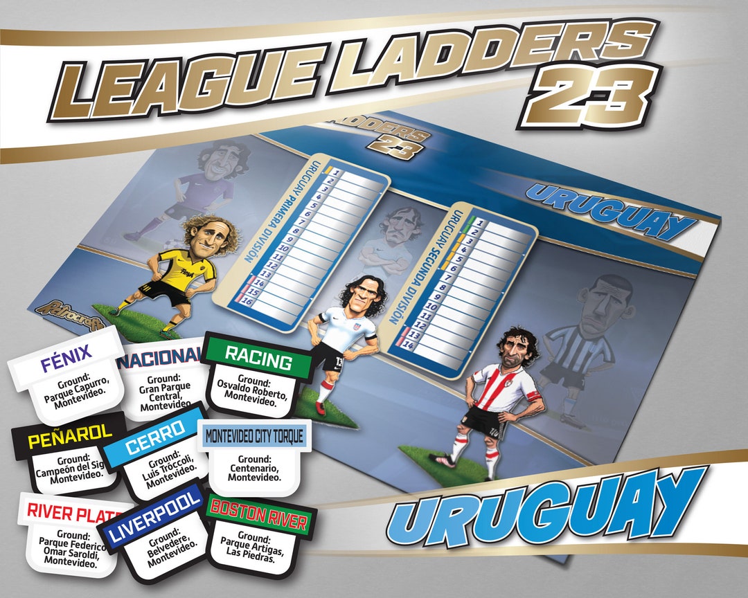 Uruguay 2023 Season League Ladders - Etsy