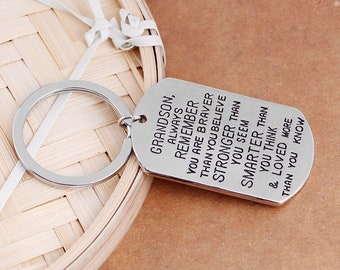 Graduation Keyring for Grandson - Etsy