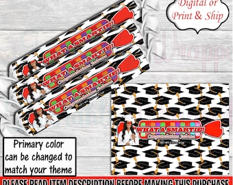 Smarties Graduation - Etsy