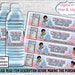 Boxing Water Label-boxing Birthday-boxing Gender Reveal Party-boxing ...