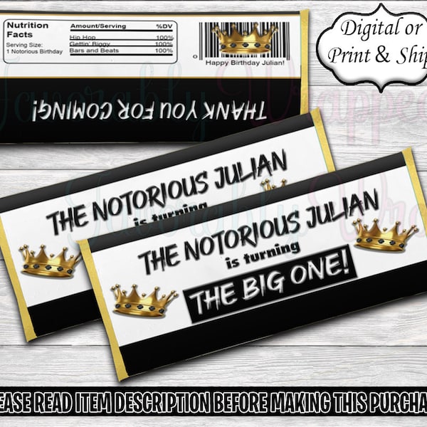 The Notorious One Birthday - Etsy