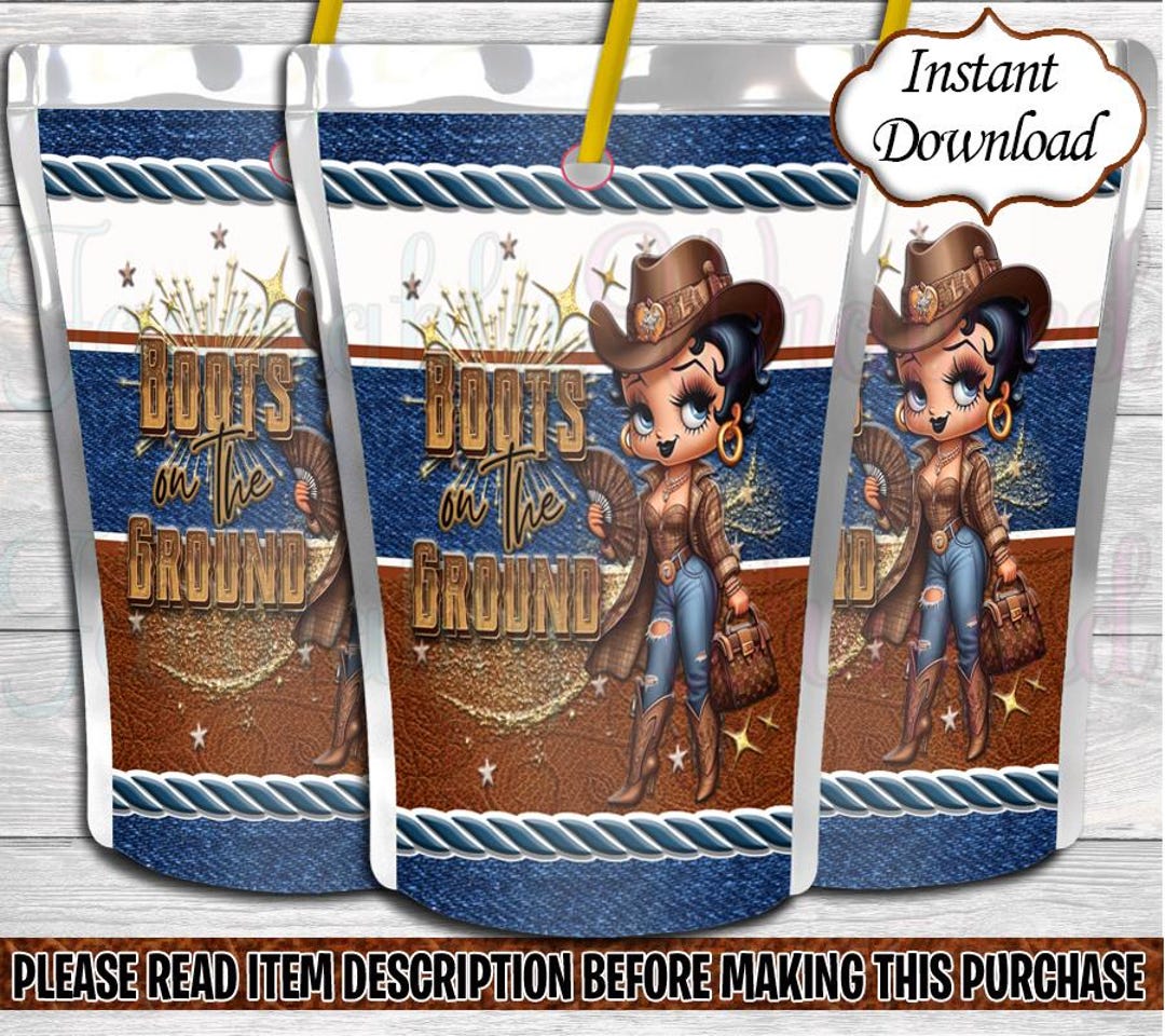 Boot on the Ground Juice Label-where Them Fans at Juice Label-cowgirl ...