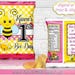 Bee Day Birthday Chip Bag-bumble Bee Chip Bag-bee Day-favor Bag-chip ...