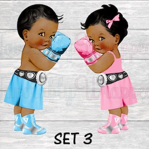 Boxing Water Label-boxing Birthday-boxing Gender Reveal Party-boxing ...