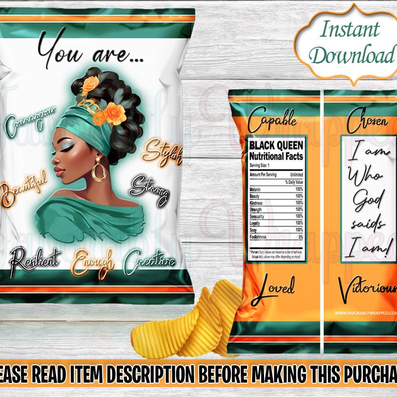 Chip Bags - Etsy