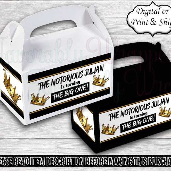 Notorious Birthday Party - Etsy