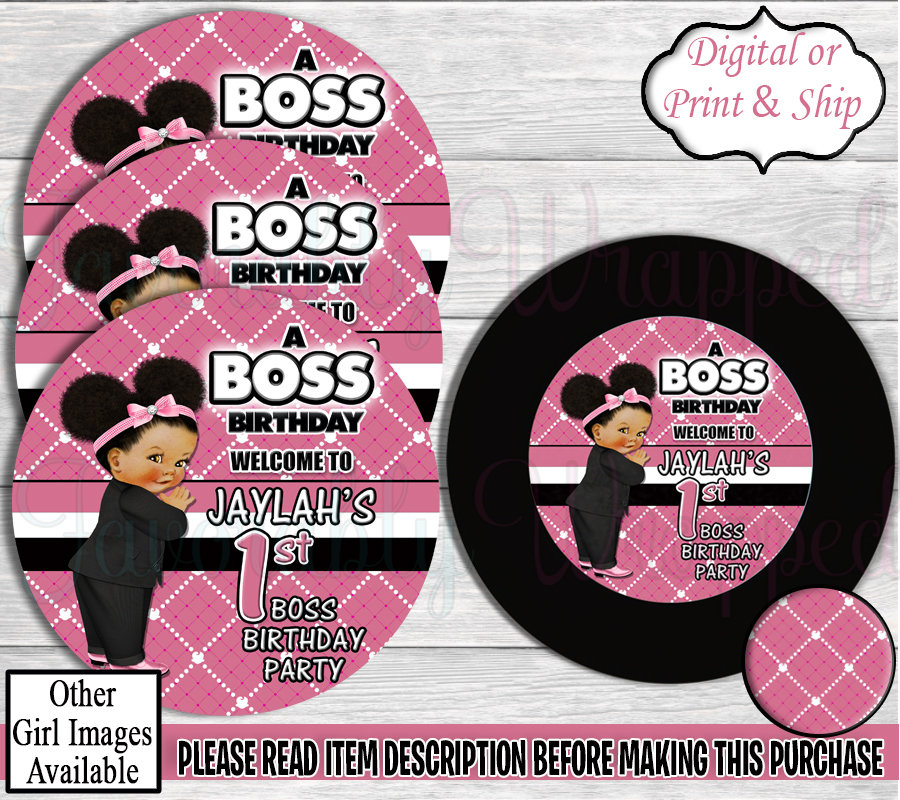Boss Birthday Birthday Charger Insert-boss Baby-boss Baby | Etsy