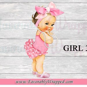 Pink Lemonade Baby Shower Gift Bag Label-lemonade Gift Bag-pink ...